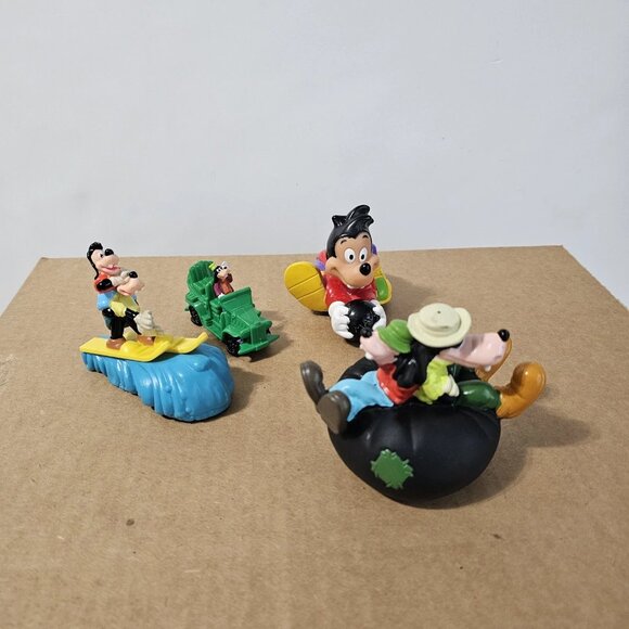 Disney | Toys | Bundle Burger King Kids Club Disney Goofy Max Figures A ...